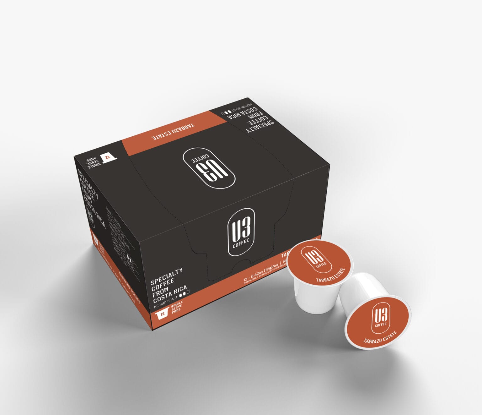 Tarrazu Estate: Medium Roast Pods | U3 Coffee