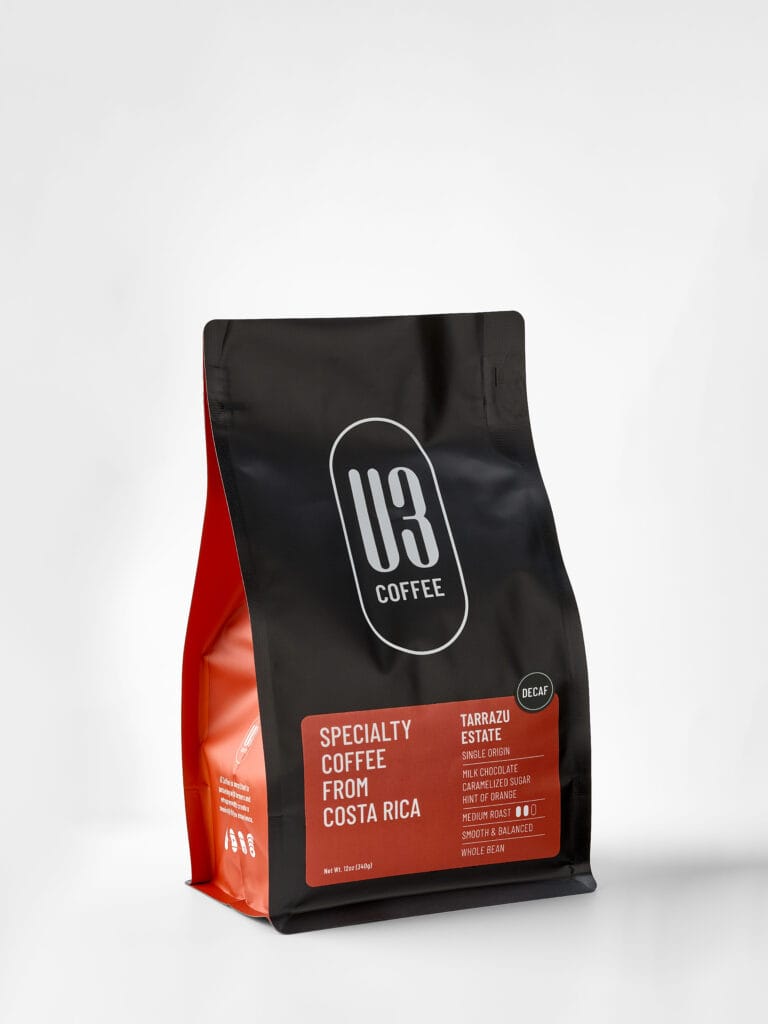Tarrazu Estate: Medium Roast Decaf | U3 Coffee
